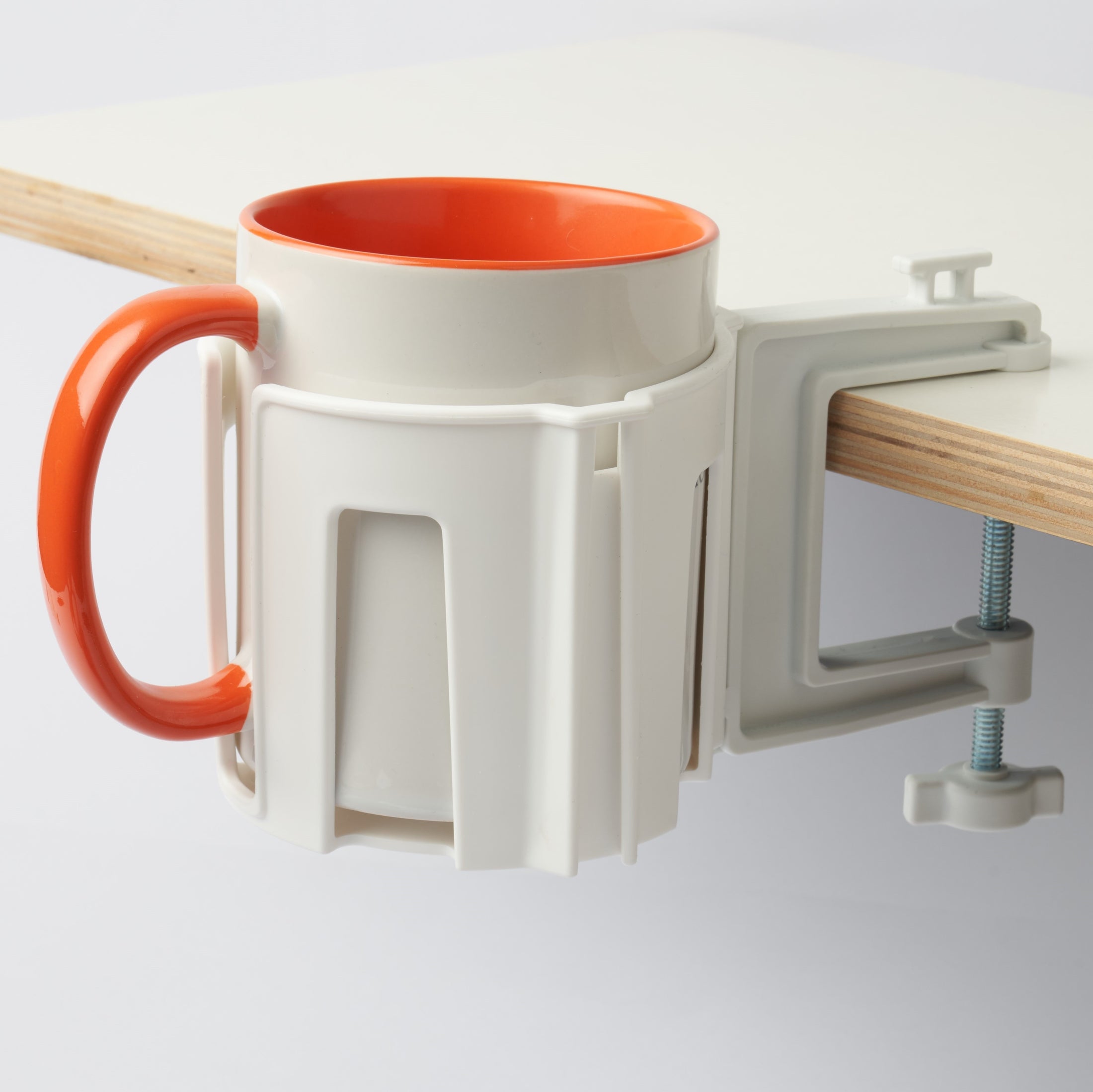 Cup-Holster Desk Mounting Cup Holder for Cups and Mugs